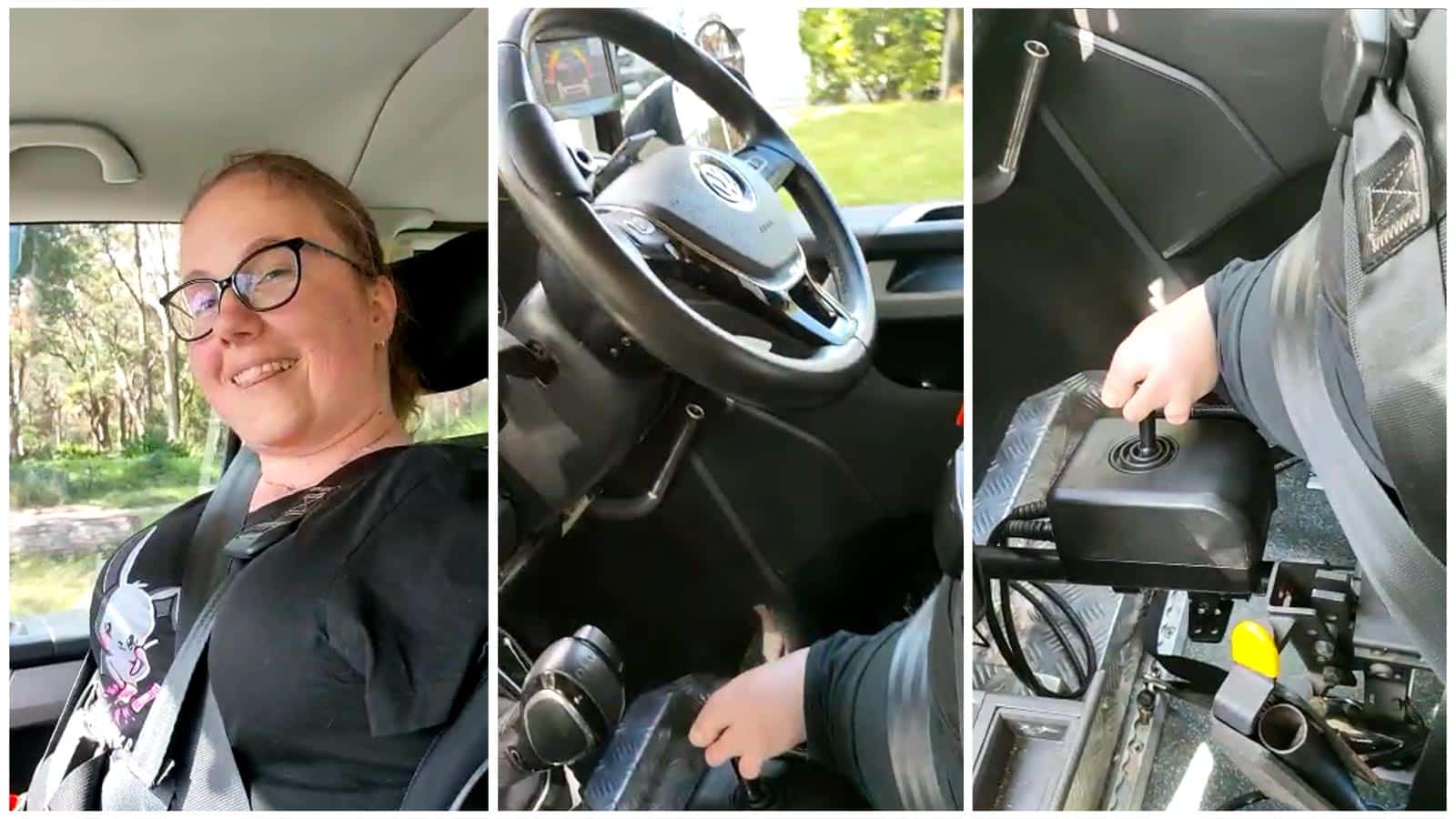 Driving with 0 Arms 1 Leg and 3 Toes - Total Ability Australia and NZ